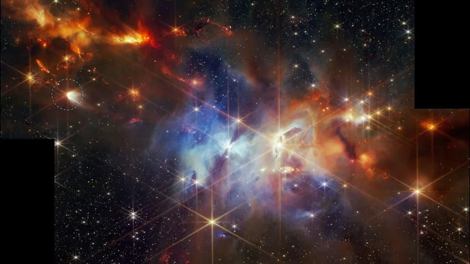 Webb Sees Young Star Forge Crystals and Fling Them Toward Comet-Forming ...